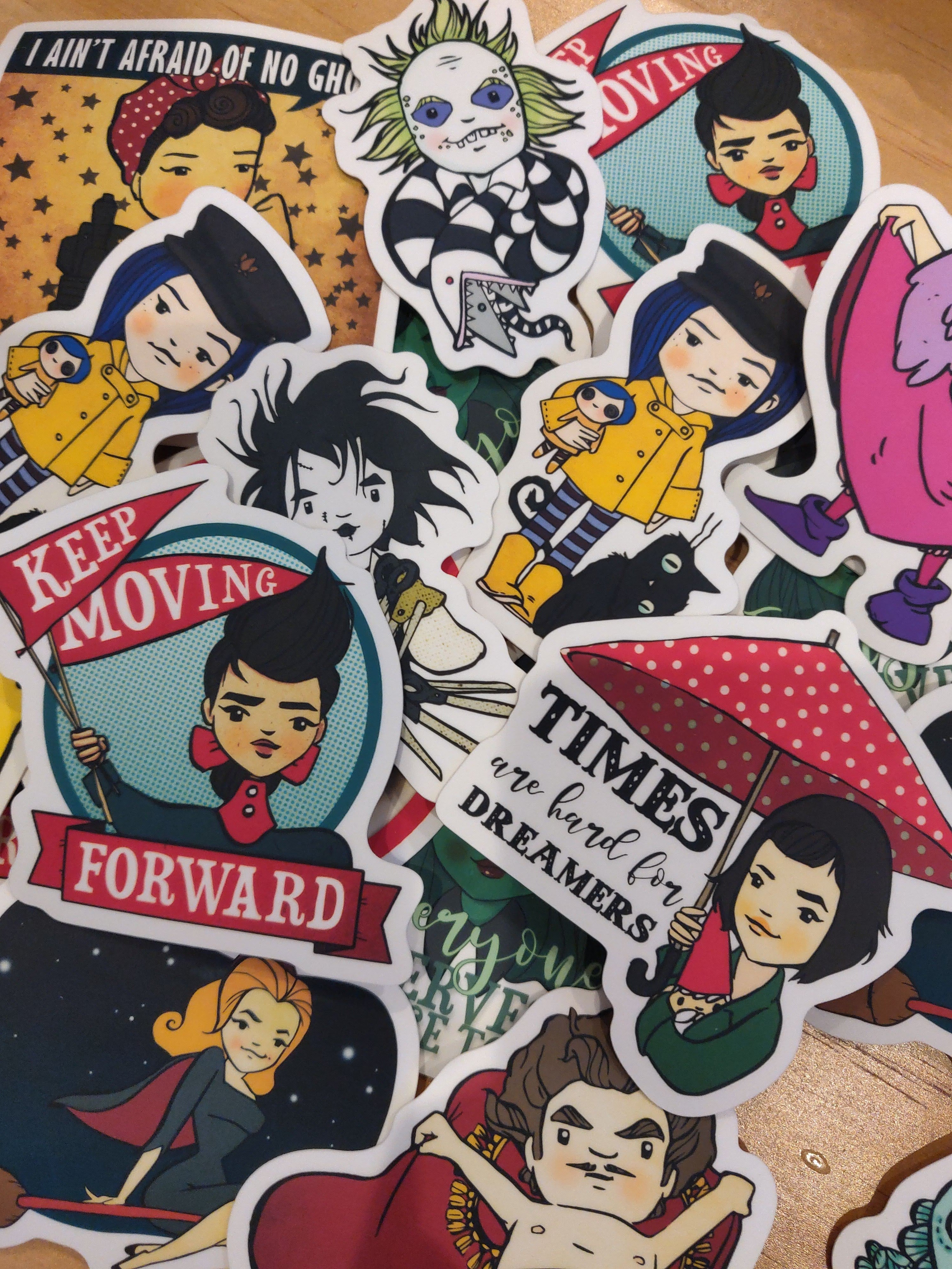 Art Stickers by Kelley Frisby – Kellsworth Ink